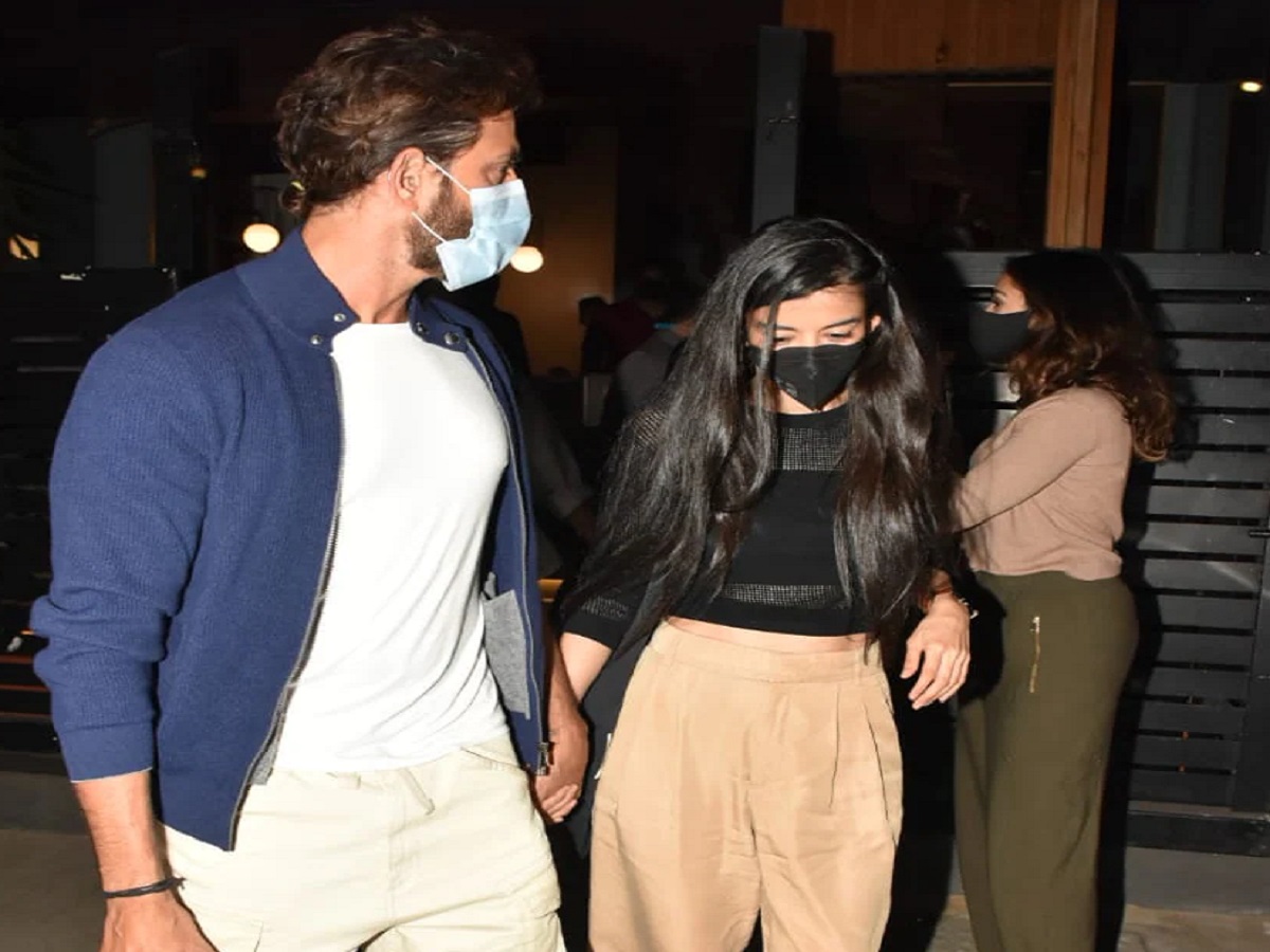 Hrithik Roshan Holding Hand With Mystery Girl