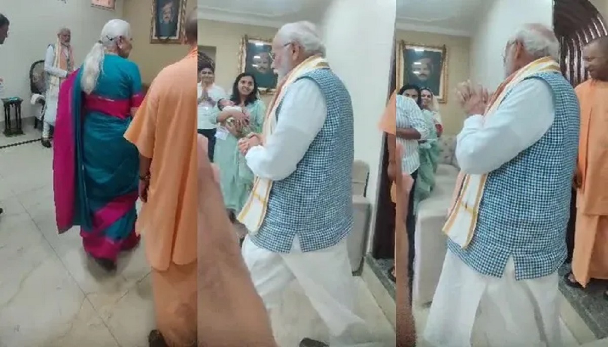 Pm Narendra Modi Pankaj Chaudhary House Video Viral
