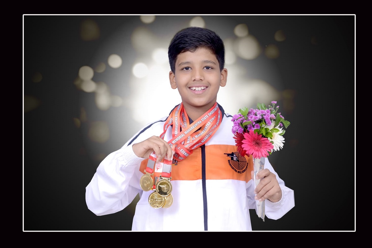 Maharashtra Avneesh Patil Became The Golden Boy In Rifle Shooting ...