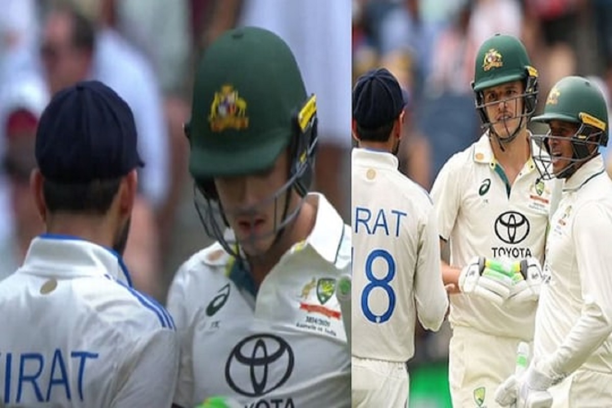 Ind Vs Aus Australias Sam Constas And Kohli Clash On The Middle Ground