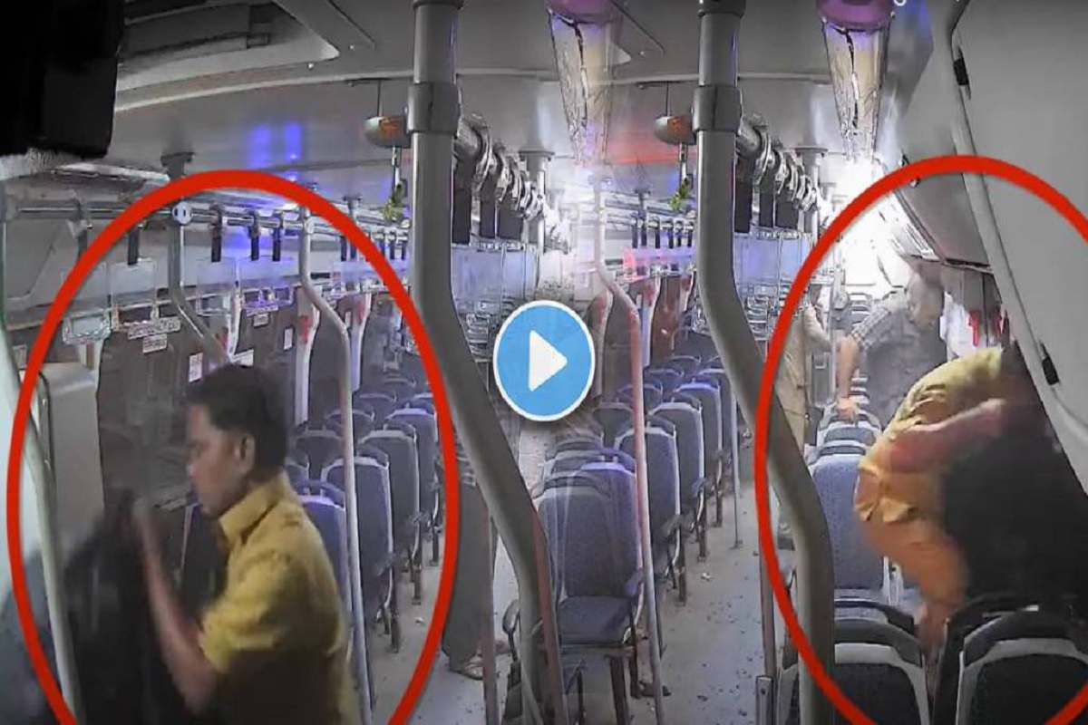 Kurla Bus Accident Driver Sanjay More Left The Bus And Ran Away Video Viral