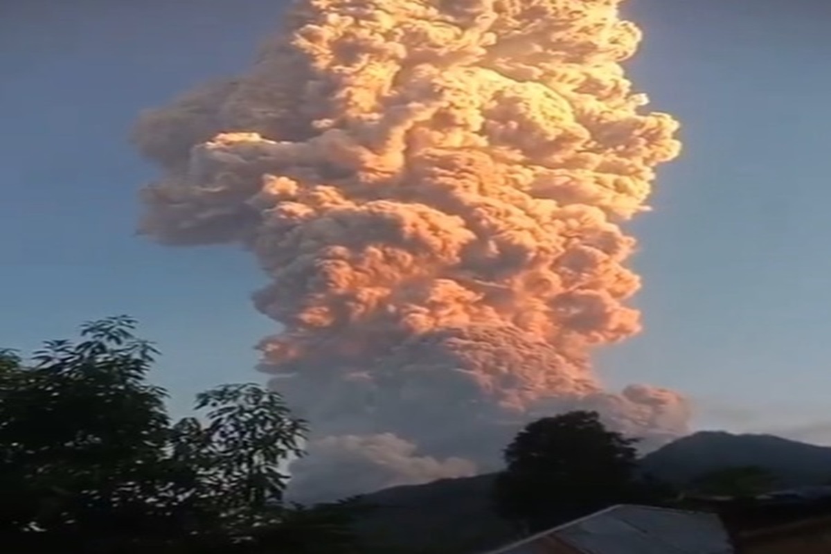 Air India Delhi Bali Flight Returns Due To Indonesia Volcano Eruption