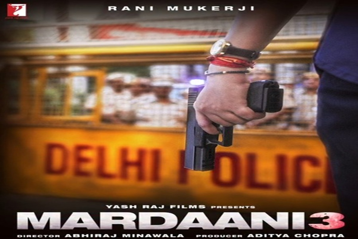 Rani Mukerji Mardaani 3 New Poster 2026 Release