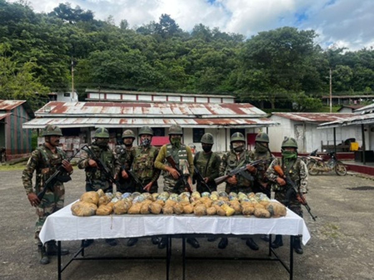 Manipur Cross Border Drug Syndicate Opium Seized